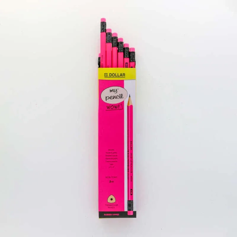 Dollar My Pencil Wow 2HB (12 Pack) | Geto.pk